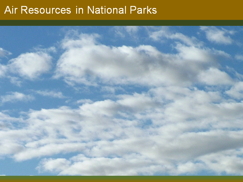 NPS Air Resources – Niche Associates